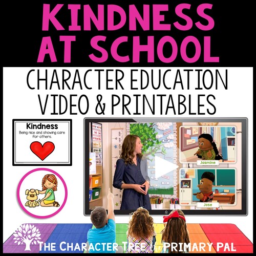 Kindness Lesson 2 of 4 | Kindergarten SEL Video & Printables by ...