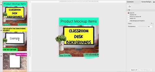 Teacher Desk Classroom Mock-up Scene by Teach Elite | TPT