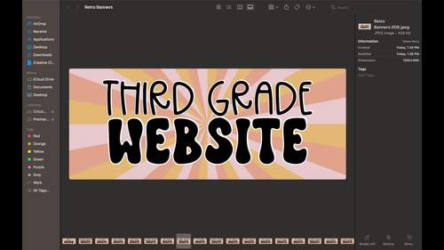 Google Sites: Classroom Website Templates-Editable buttons banners ...