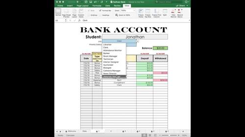 Digital Classroom Economy BUNDLE | Editable Jobs, QR Credit Cards ...