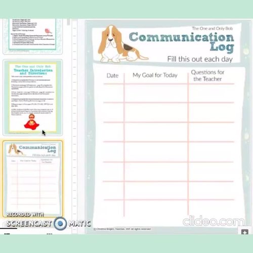 The One and Only Bob Distance Learning Novel Study | Google PowerPoint ...