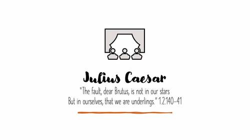 Julius Caesar & Tragedy Introduction - Background Notes & Note-Taking Guide