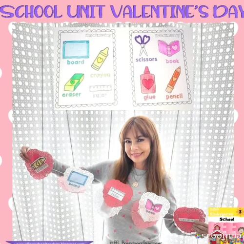 Valentine’s Day and the School Unit for Kindergarten English Language ...