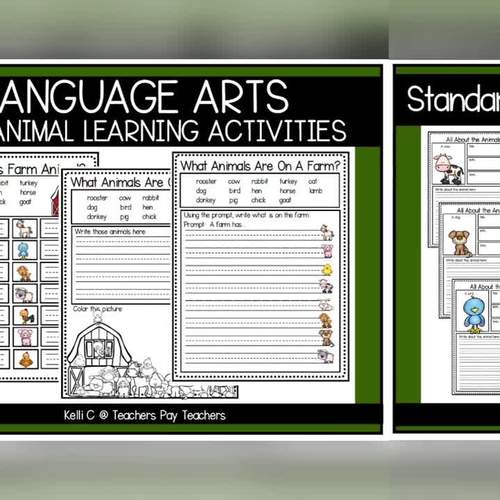 Farm Animals Writing Activities | Graphing| Informatives | Opinions by ...