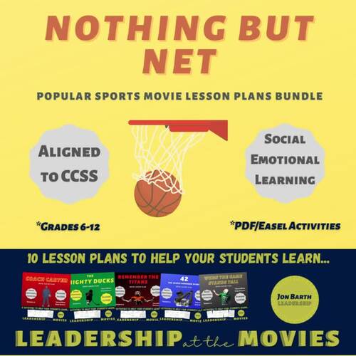 Popular Sports Movie Guides Bundle by Jon Barth Leadership | TPT