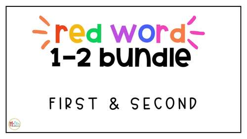 Orton Gillingham Red Word Practice│1st 2nd│Orton Gillingham Scope and ...