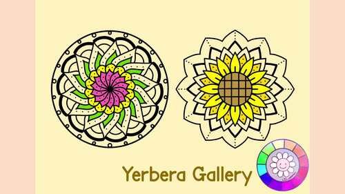 Mandala House No. 5/21 || Coloring Pages by Yerbera Gallery | TPT