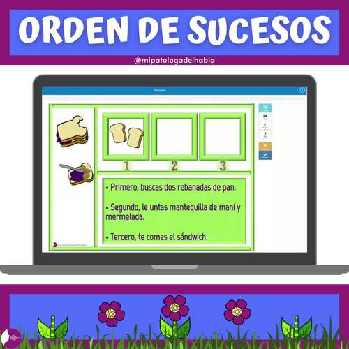 Orden de Sucesos Boom Cards by Mi Patologa del Habla | TpT