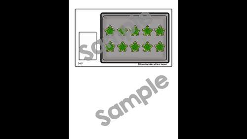 Christmas Cookie Counting Practice 0-10 and 0-20 with Recording Sheets ...