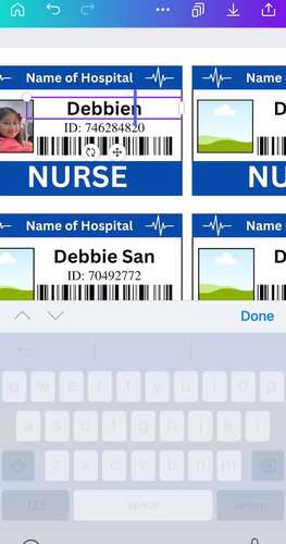 Editable ID Badge For Kids, Pretend Nurse Play, Pretend Play, Nurse or ...