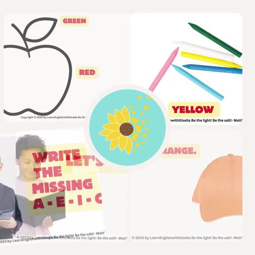 Exciting Colours Lesson for Little Learners! (JK-G1) by GisellaJoy