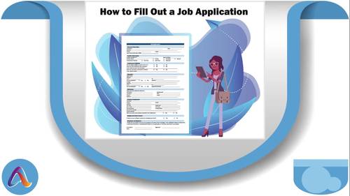 How to Fill Out a Job Application Life Skills Special Education PDF ...
