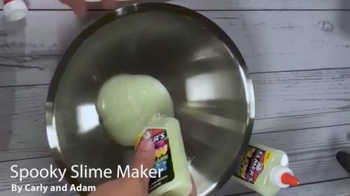 Spooky Slime Halloween STEM Activity by Carly and Adam STEM | TpT