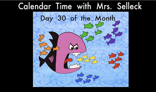 Calendar Time with Richelle Selleck, Day 30 of the Month | TPT