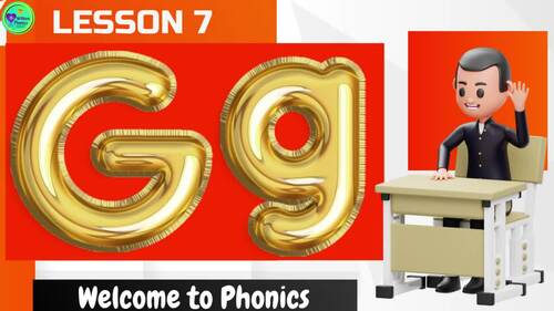 Phonics-L7: The Letter "Gg" Sound. by Wilkins Phonics | TPT