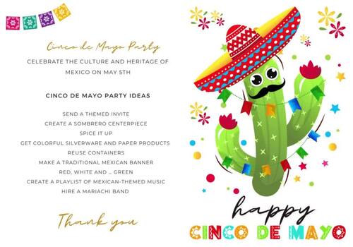 Celebrate Cinco de Mayo: Joyful Card for Friends and Family by WeLoveKids