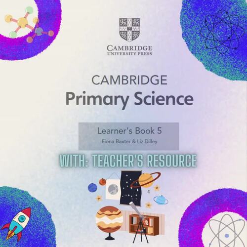 Cambridge|Primary Science 5 |learner's book|workbook|Teacher's resourcer