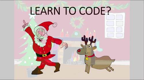 Code Five Christmas Games and Activities using Scratch by Edulito