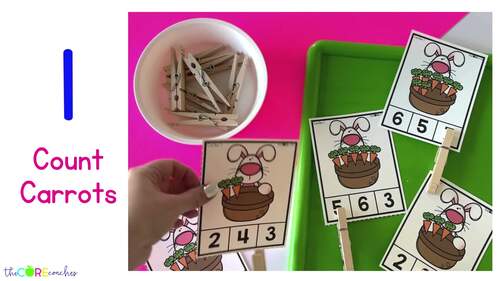 Easter Math & Literacy Centers Preschool - PreK Spring and Easter ...