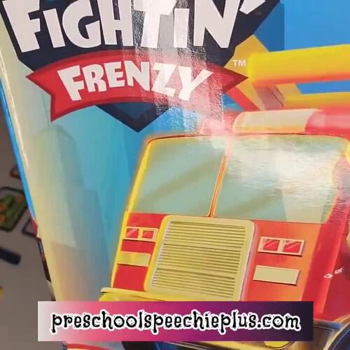 Fire Fighter Froggy Game Companion & Craft for Speech | TPT