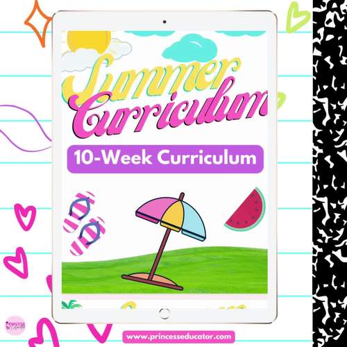 10-Week Summer Camp Curriculum (Preschool 3-5 & School Age) READY TO ...