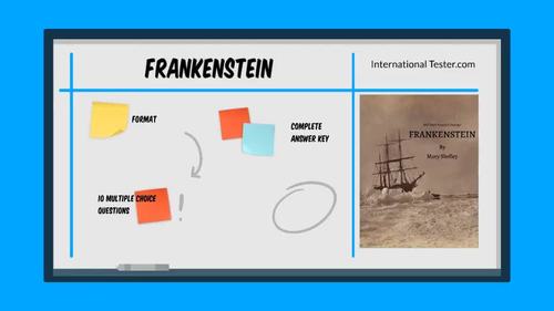 Frankenstein by Mary Shelley | SAT Test Prep Reading Practice | TPT