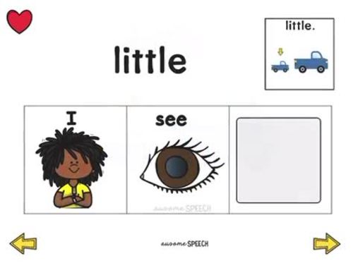 Little Blue Truck's Valentine Book Companion for Speech Therapy Boom Cards