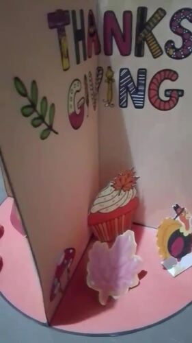 DIY 3D Pumpkin Craft | Thanksgiving Paper Art Activity for Kids | TPT