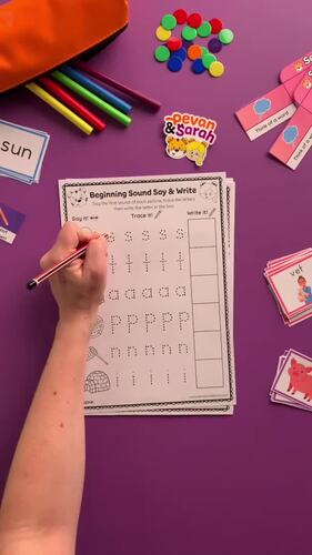 Phonics Activity Booklet - Level 8 CH SH NG | Segmenting CVC Words ...