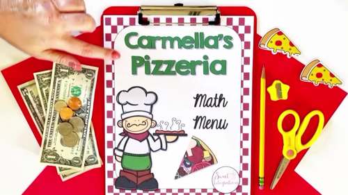 Restaurant Menu Math - Pizza Restaurant - Real World Math With Word ...