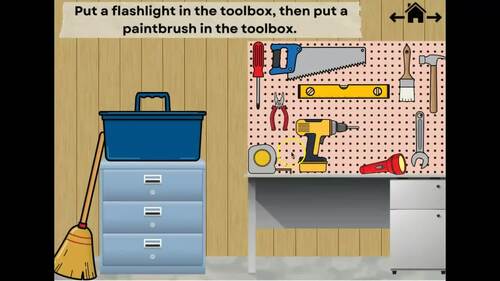 Following Two Step Directions BOOM Cards™ Tool Style - Digital Activity