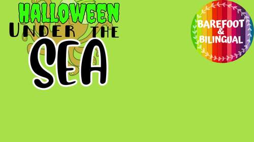 Halloween Ocean Animals Clipart - Halloween Under the Sea | TPT