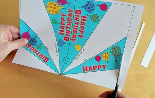 Birthday Paper Airplane PLANE Design Templates Craft Activity | TPT