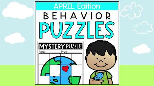Classroom Positive Behavior Management Puzzles | SPRING by Whimsical ...