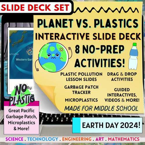 Earth Day! Planet vs Plastic Interactive Google Slides for Middle ...