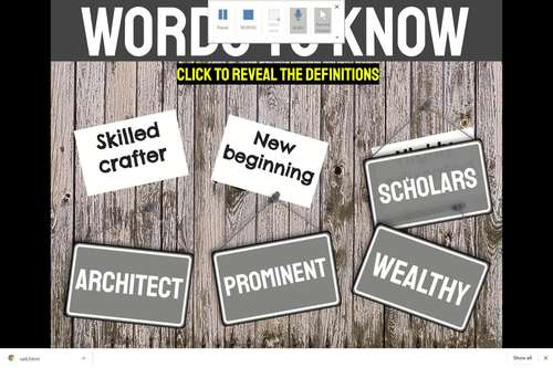 Renaissance Interactive Google Slides™ Presentation | Distance Learning