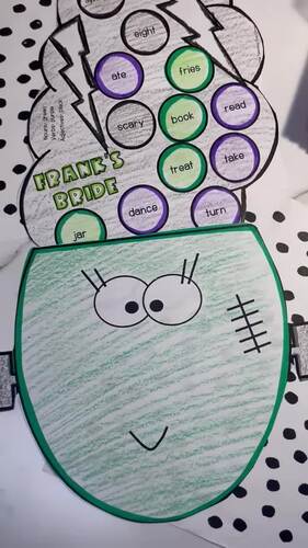 Halloween Parts of Speech Crafts by The Teaching Diva Corner | TPT