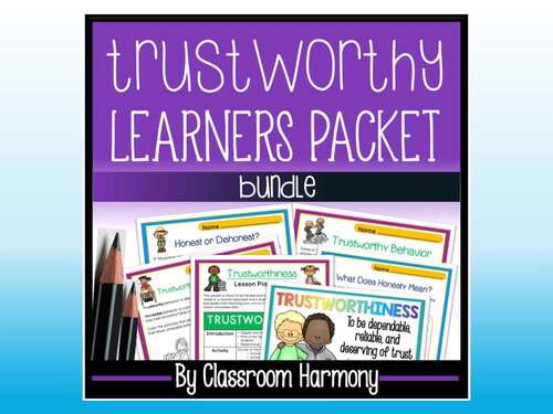 Trustworthiness BINGO | Trustworthy SEL Game | Character Ed Activity