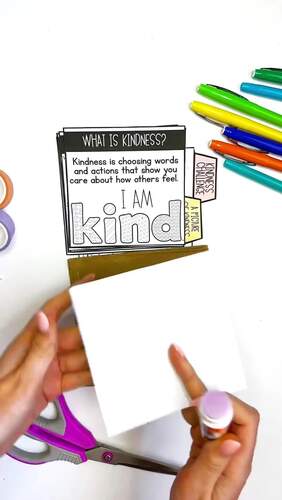 Kindness Paper Bag Book - SEL Activities to Teach Kindness | TPT