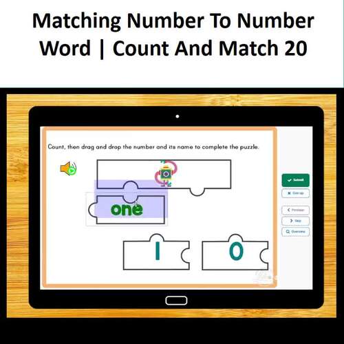 Counting Objects to 20 | Number Names Matching | Digital Resource Boom ...