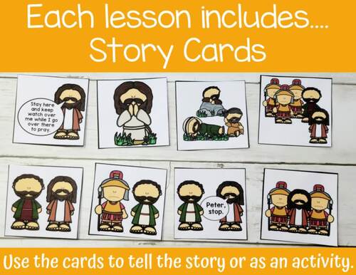 Holy Week Bible Lessons & Activities for Palm Sunday, Good Friday & Easter