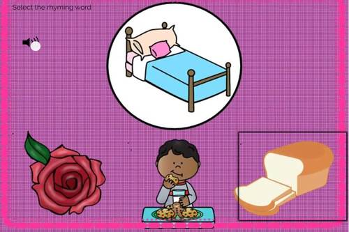 Rhyming Words Boom Cards | Rhyming Activities for Distance Learning or ...