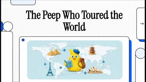 Peep Around the World | Geography & Writing Mini-Unit | Print & Digital ...