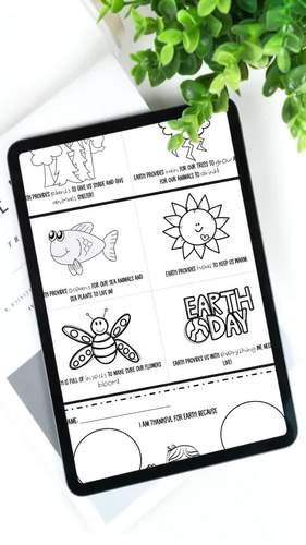 Quick Low Prep Earth Day Activity Pack | Gratitude| Preschool | Craftivity