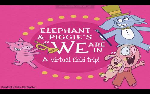 Mo Willems Author Study - Virtual Field Trip by TheOneRadTeacher
