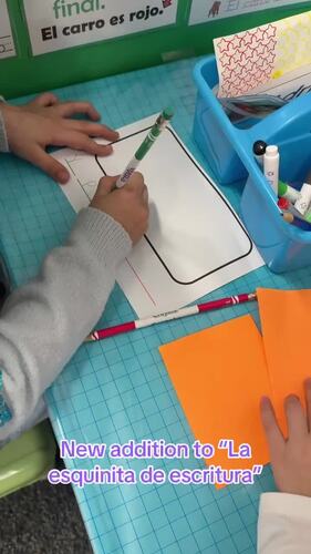 Recursos para escritura simple (en espanol)- Kindergarten | TPT