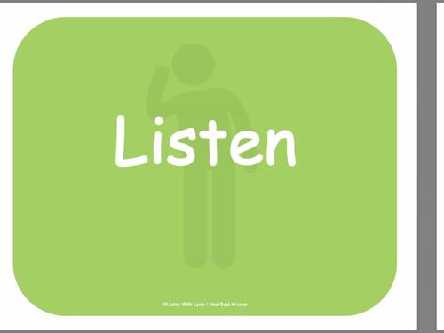 GUESS THE SECRET OBJECT Auditory Comprehension Inference Game DHH ...