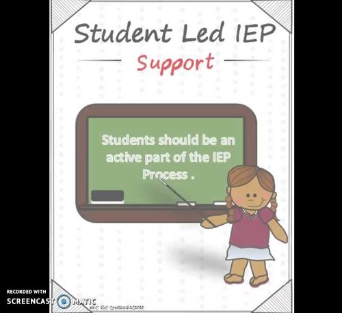 Student Led IEP by Kay Shay CreationsKSC | TPT