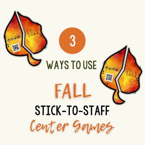 Fall Music Centers - Sol/Mi by Music with Mrs Alexander | TPT