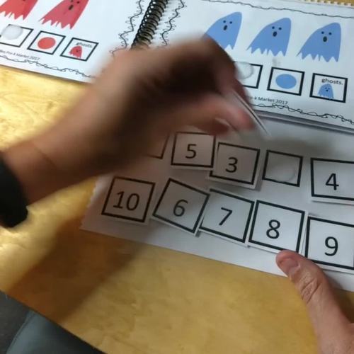 ADAPTED BOOK COUNTING HALLOWEEN by Snicker-doodles Pre-k Market | TPT